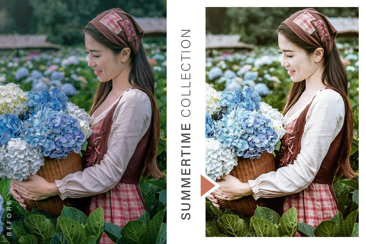 Summer Lightroom presets, an Action Add-On by BeArt-Presets