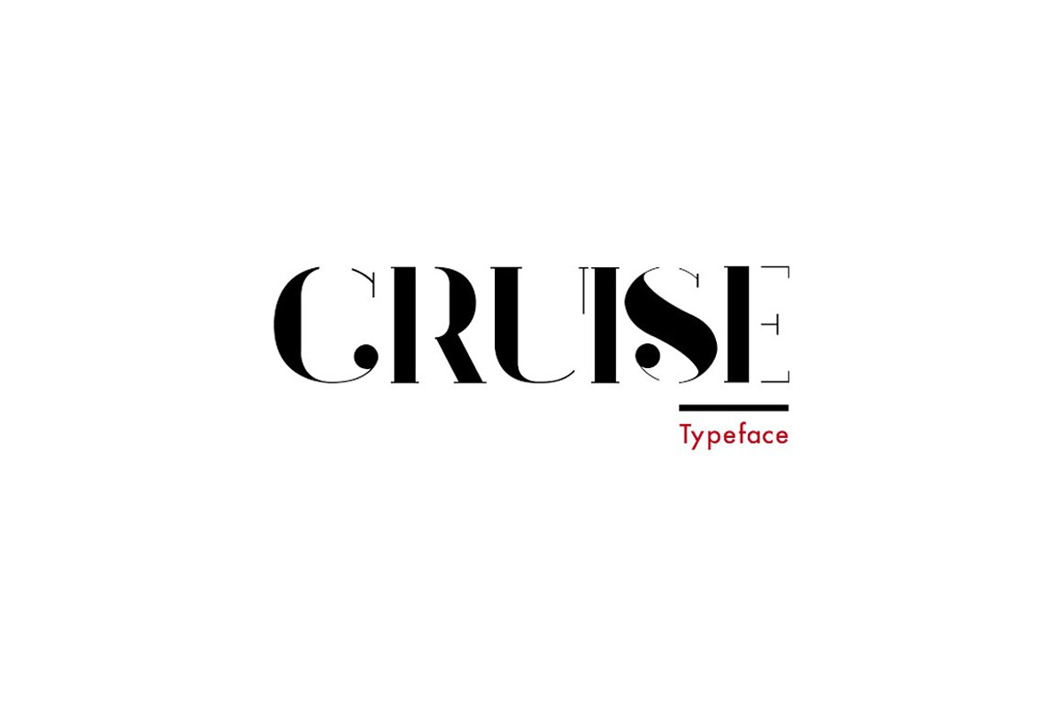 Cruise Typeface Fonts