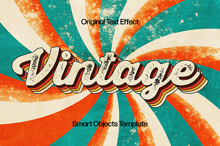 Layered Text Effect, a Layer Style Add-On by Design Squad