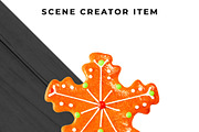 Gingerbread Object #44 | Graphic Objects ~ Creative Market