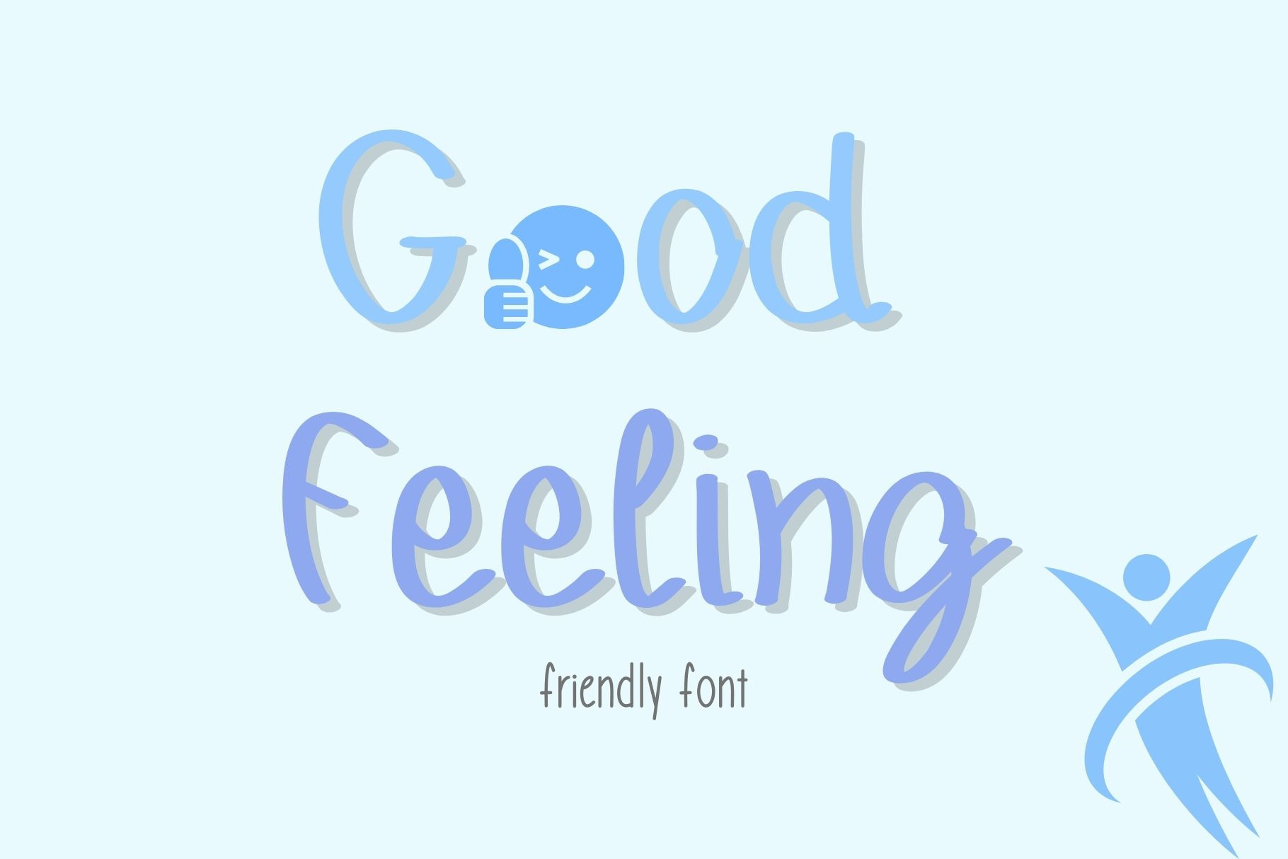 Good Feeling Friendly Font, a Handwritten Font by Ruddean2109