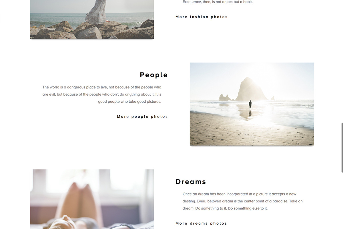 Light Studio - Portfolio, a HTML Template by Storytics