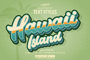 Tropical Summer Island Text Style, a Layer Style Add-On by Designow Group