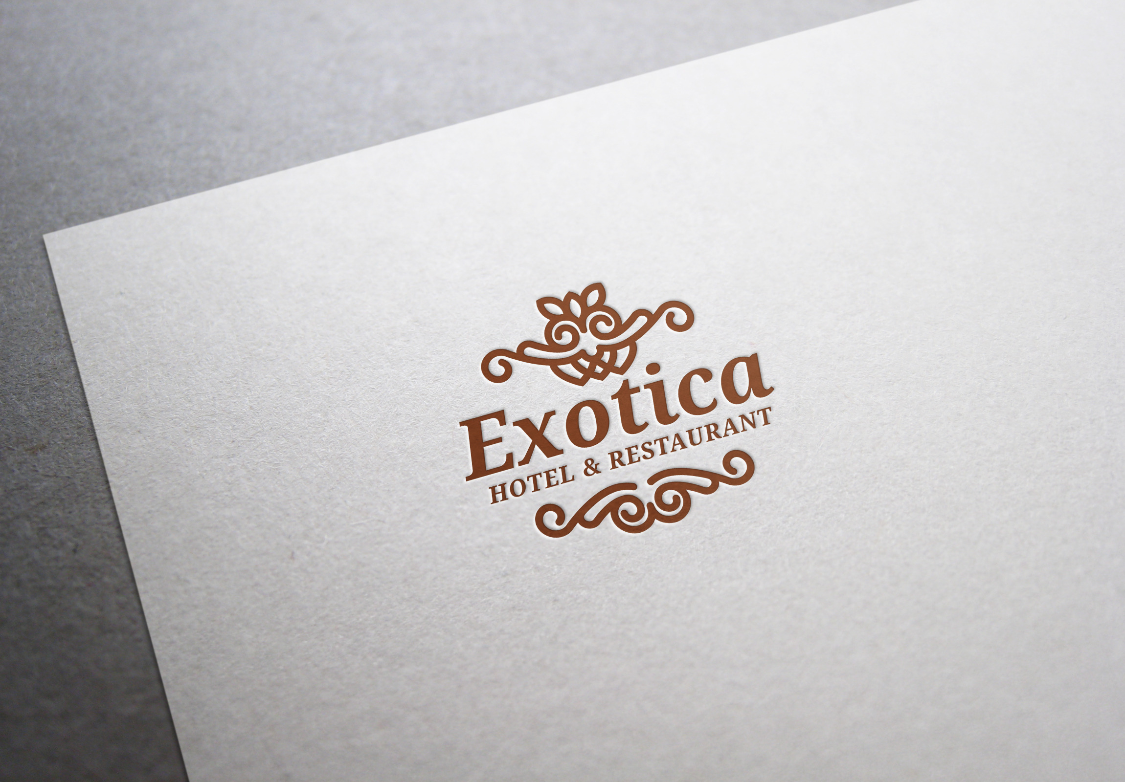 Exotica Logo, a Branding & Logo Template by Fitra Noor
