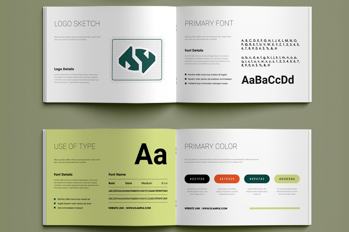 Modern Brand Identity Guideline