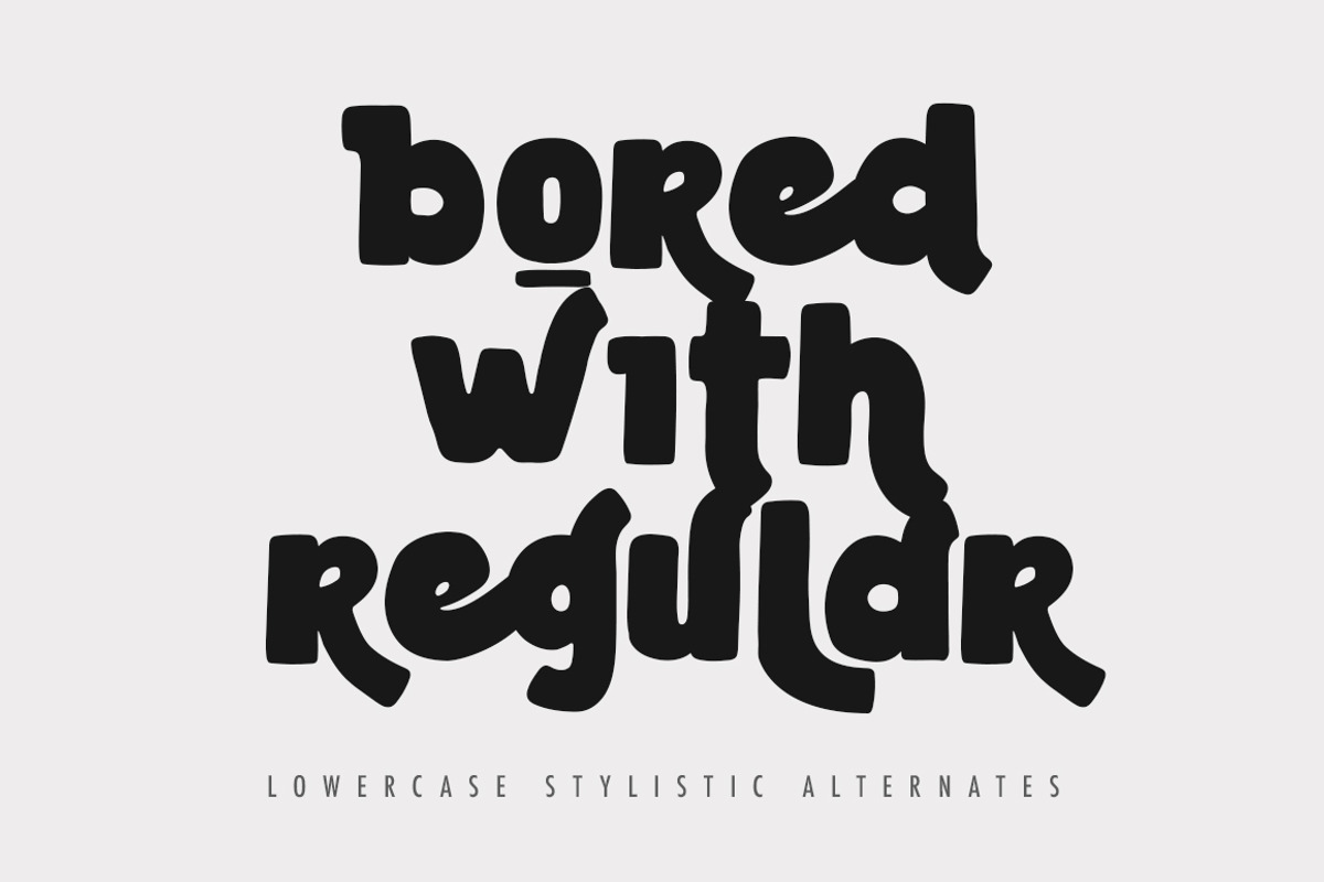 Be BOLD Font, a Serif Font by giemons™