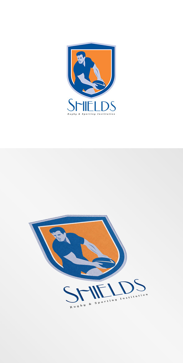 Shield Rugby Sports Logo, a Branding & Logo Template by patrimonio