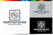 North System, a Branding & Logo Template by Acongraphic