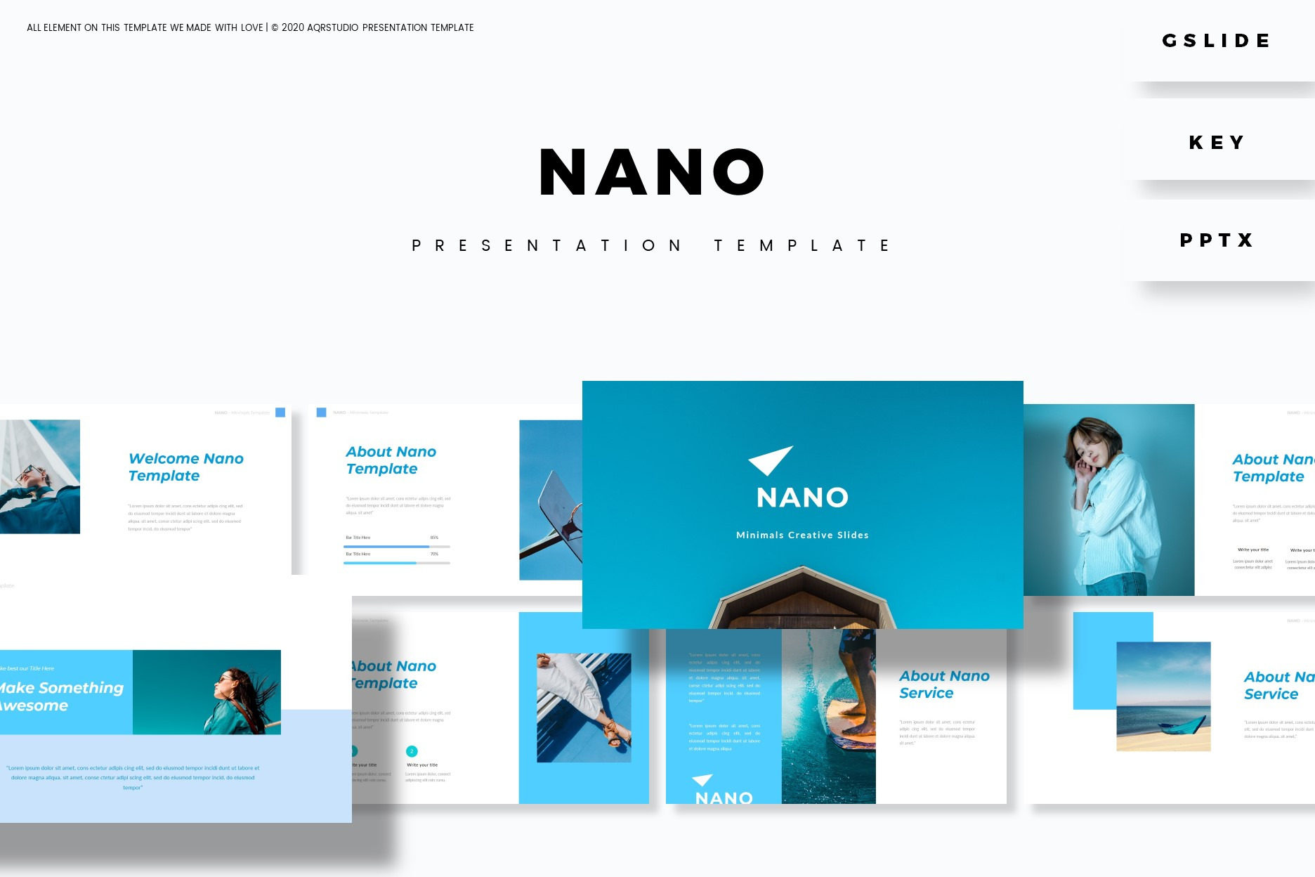 Nano - Presentation Template, a Presentation Template by AQR Studio ...