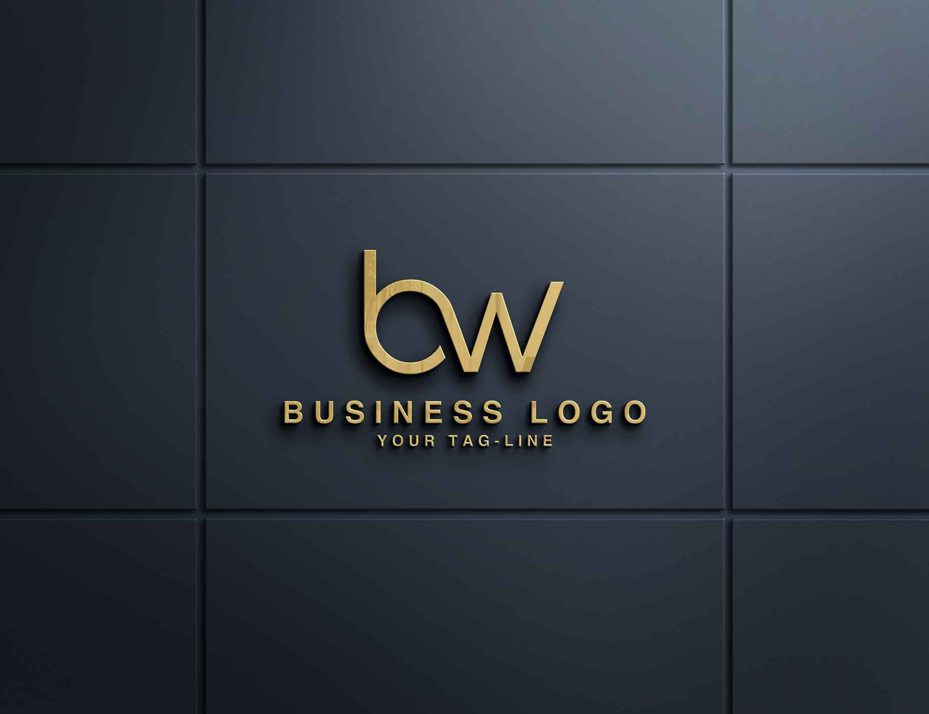BW Abstract Logo Design., a Branding & Logo Template by art_creater