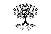 Tree logo design