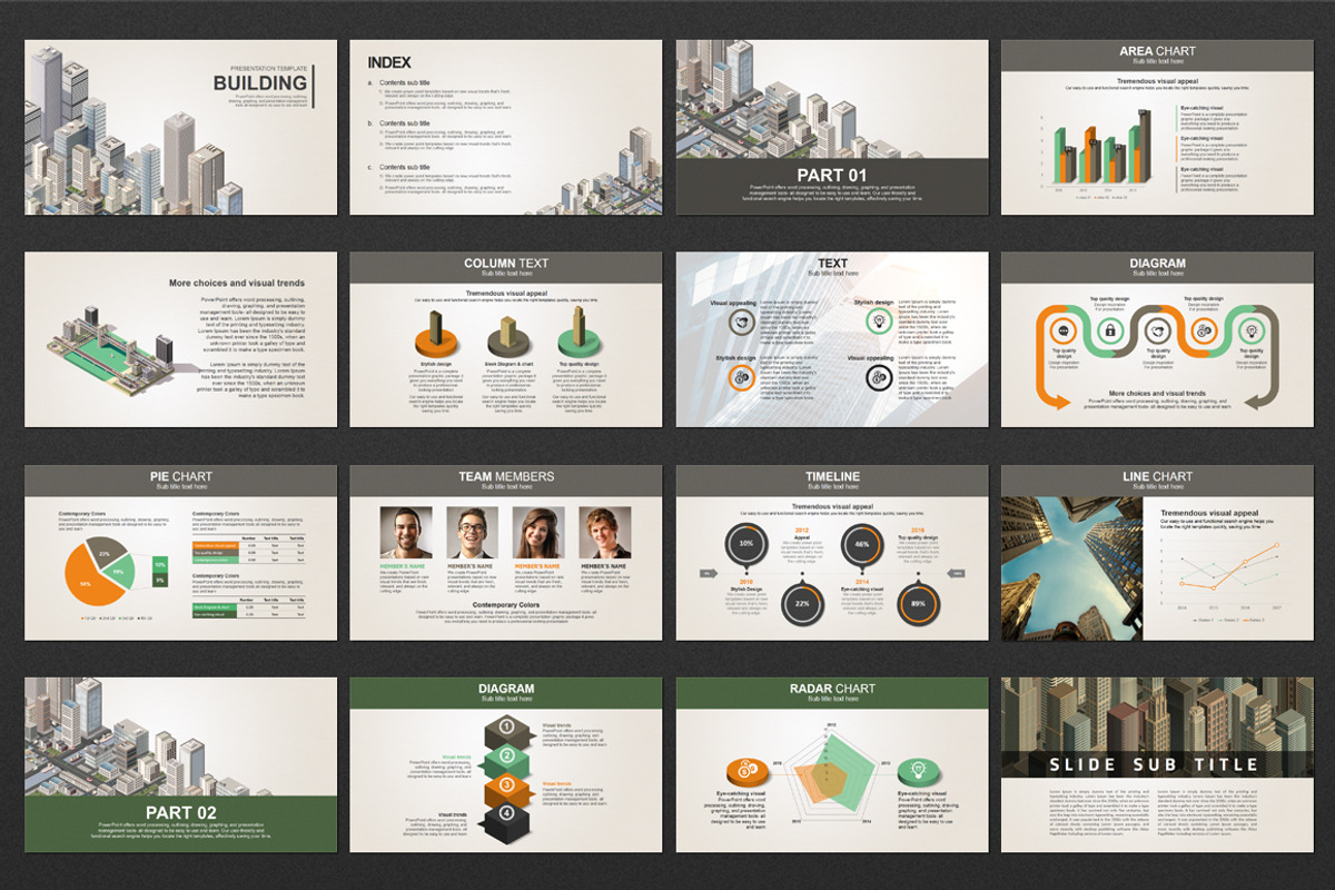 Building PPT, a Presentation Template by GoodPello