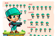 Leonard 2D Game Character Sprites, an Illustration by DionArtworks ...