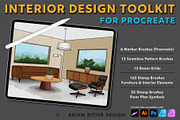 Interior Design Toolkit, a Brush Add-On by Brian Ritter Design