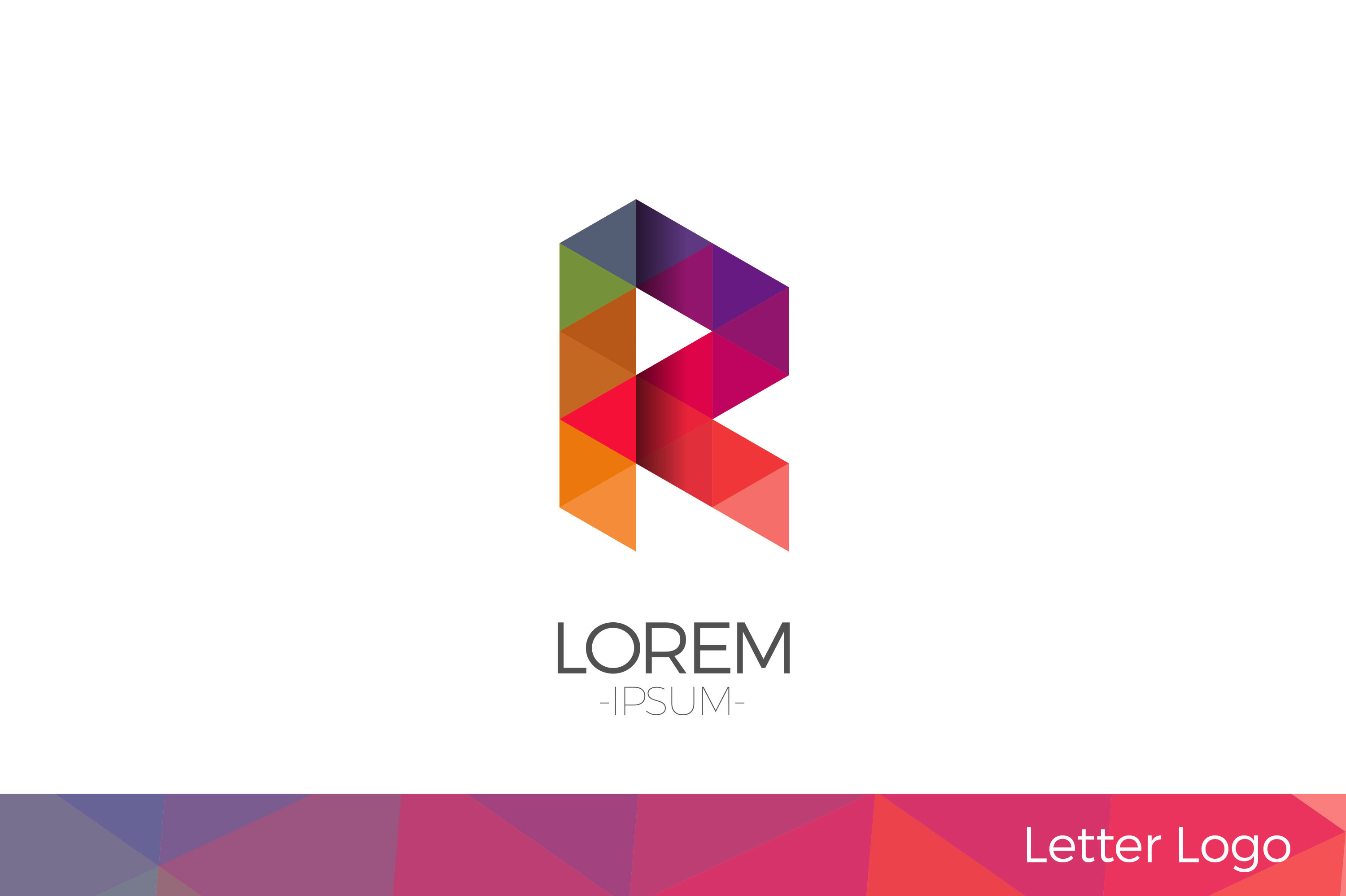 Letter R Vector Origami Logo icon., a Branding & Logo Template by Woo ...