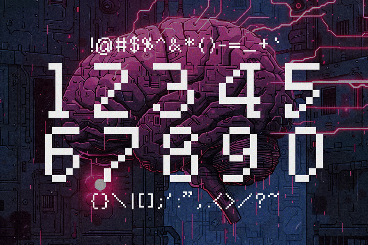 Pixel Punk - 8-Bit Serif Typeface, a Serif Font by HipFonts | Creative ...