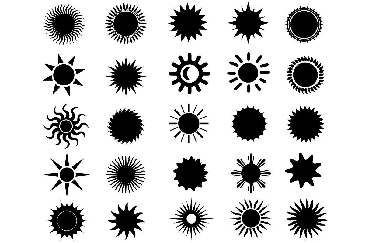 Sun Silhouette, an Illustration by newminddesign