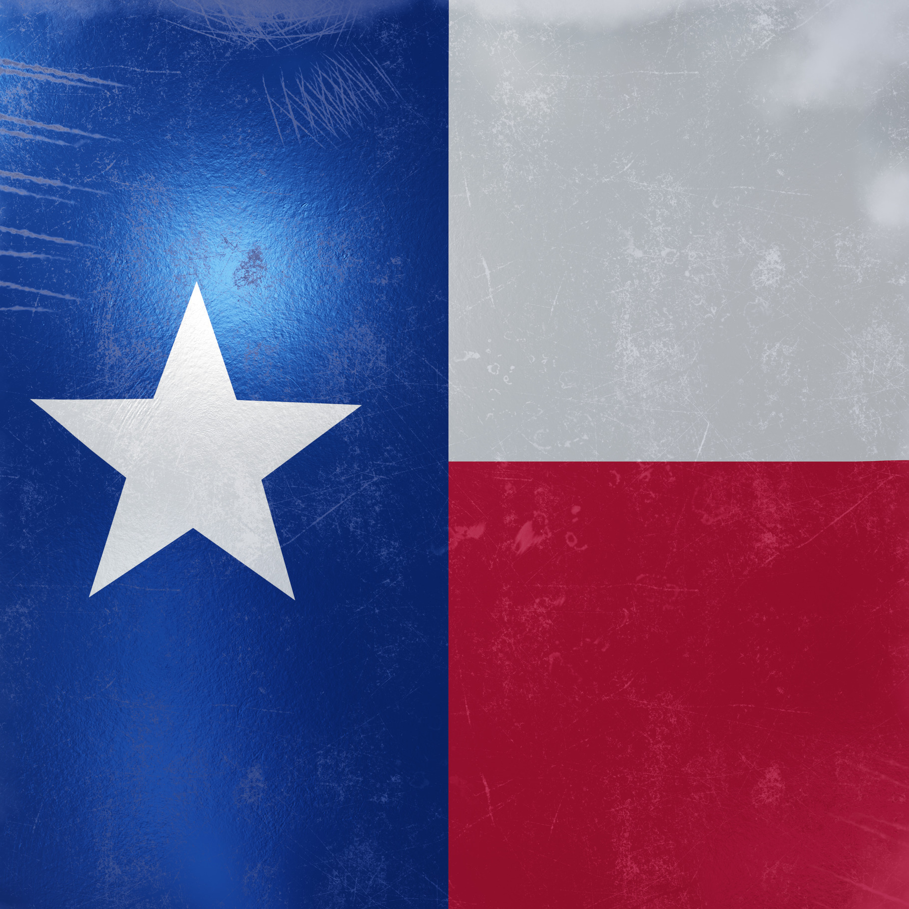 Texas State flag icon, an Abstract Photo by De todo un poco