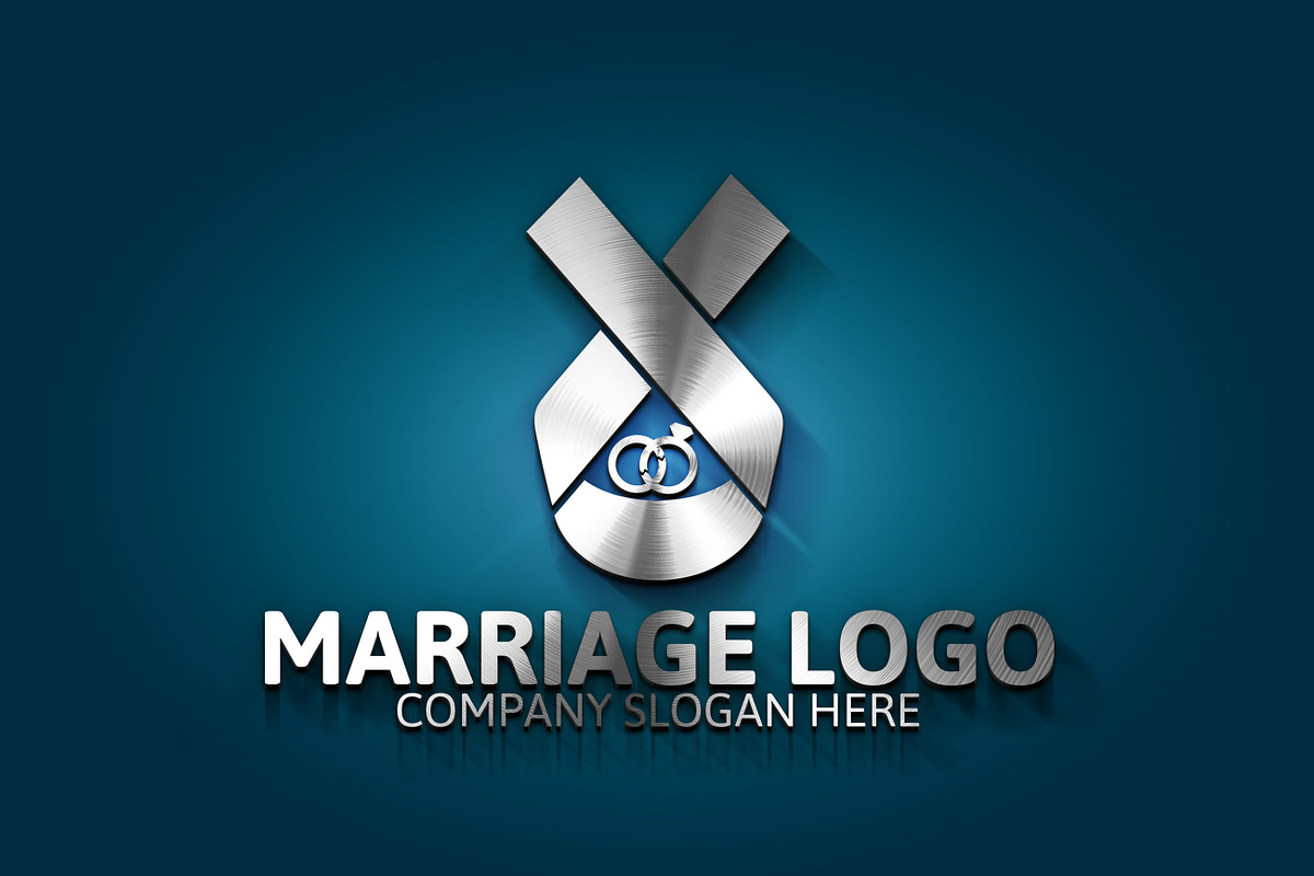 Marriage logo, a Branding & Logo Template by Josuf Media