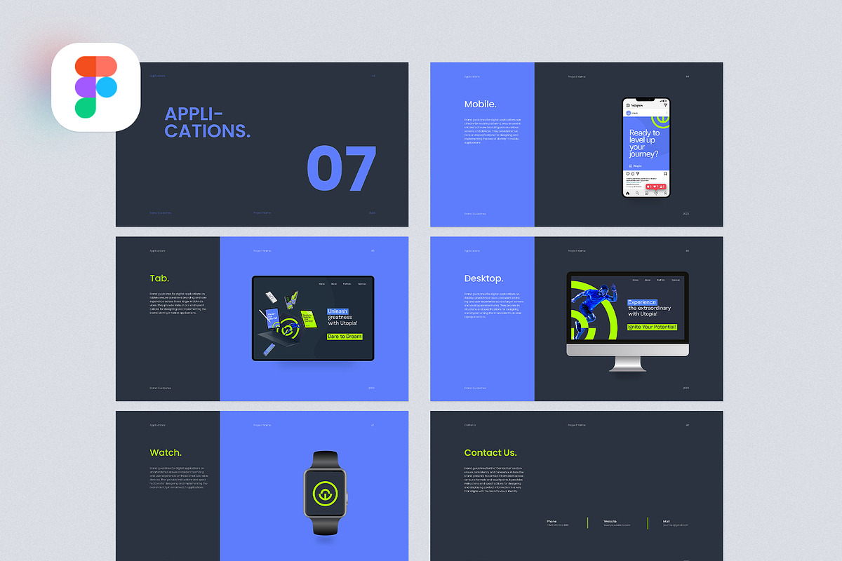 Brand Guidelines Figma template