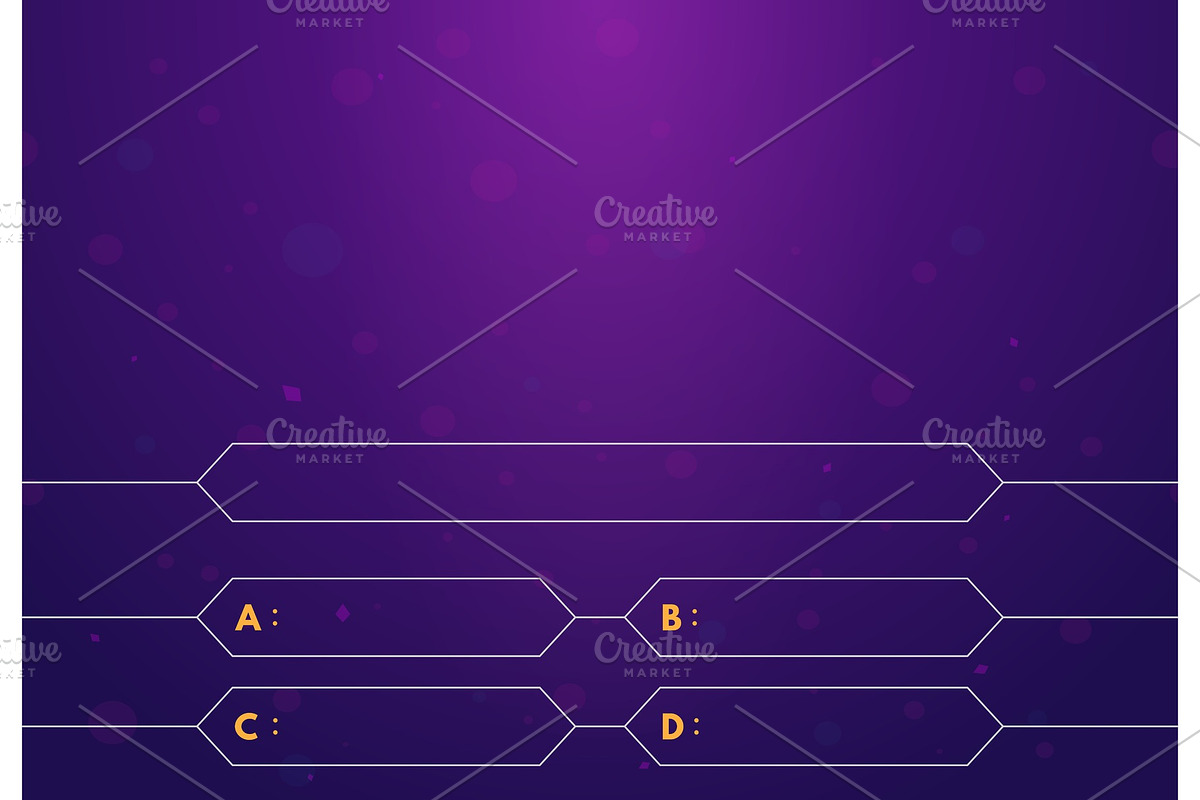 Quiz game background, an Object Graphic by SkyVectors