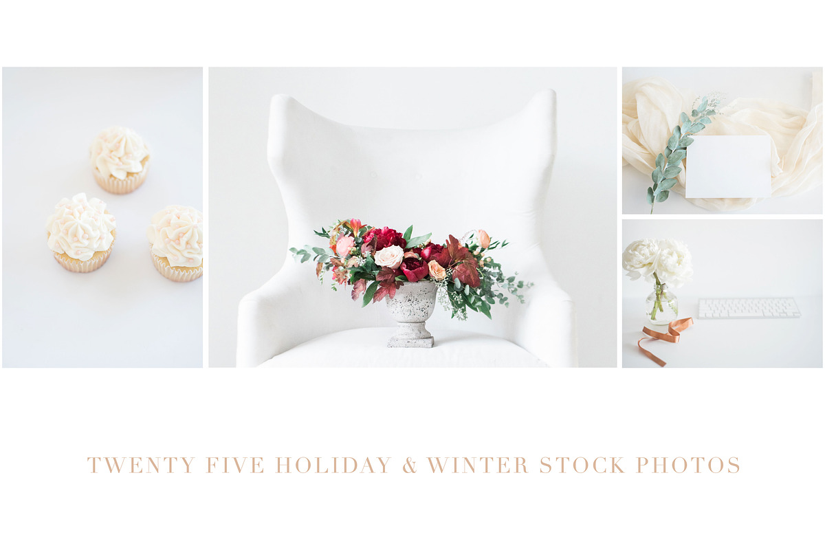 Holiday & Winter Stock Photos, a Product Mockup by JanaBishopCollection