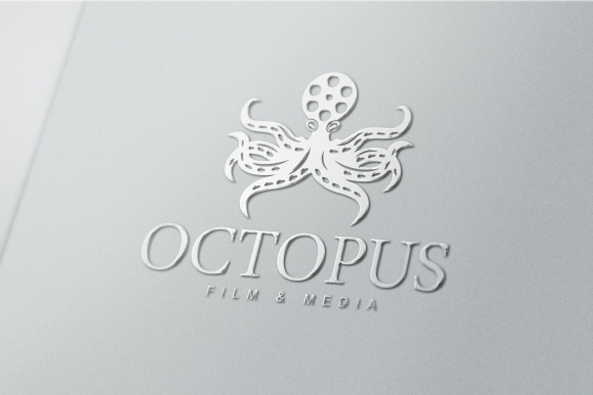 Octopus Logo, a Branding & Logo Template by MotionMount