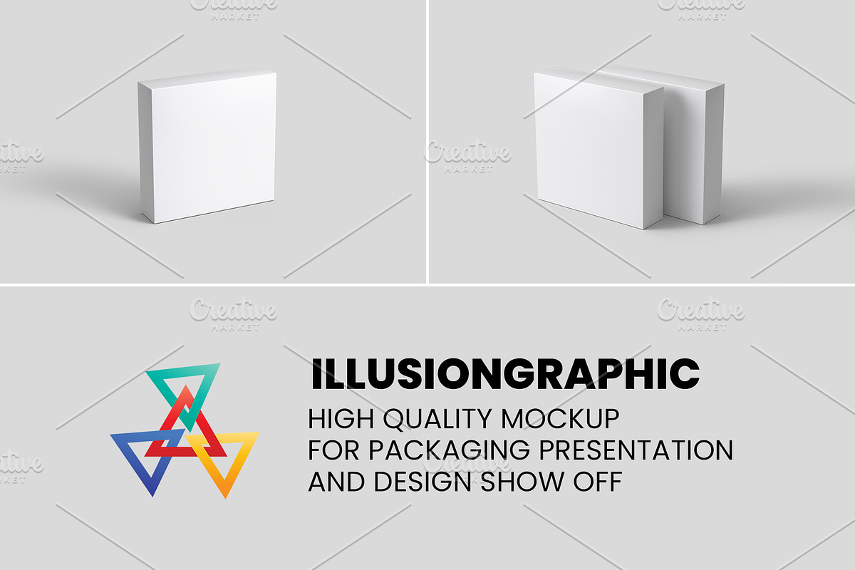 Board Game Mockup - 6 Views, a Packaging Mockup by Illusiongraphic