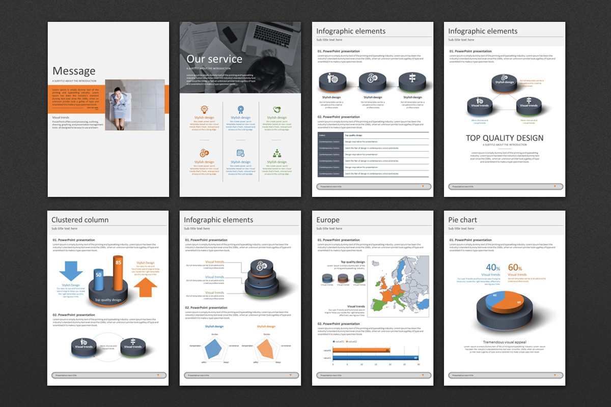 Smart Work Vertical PPT, a Presentation Template by GoodPello