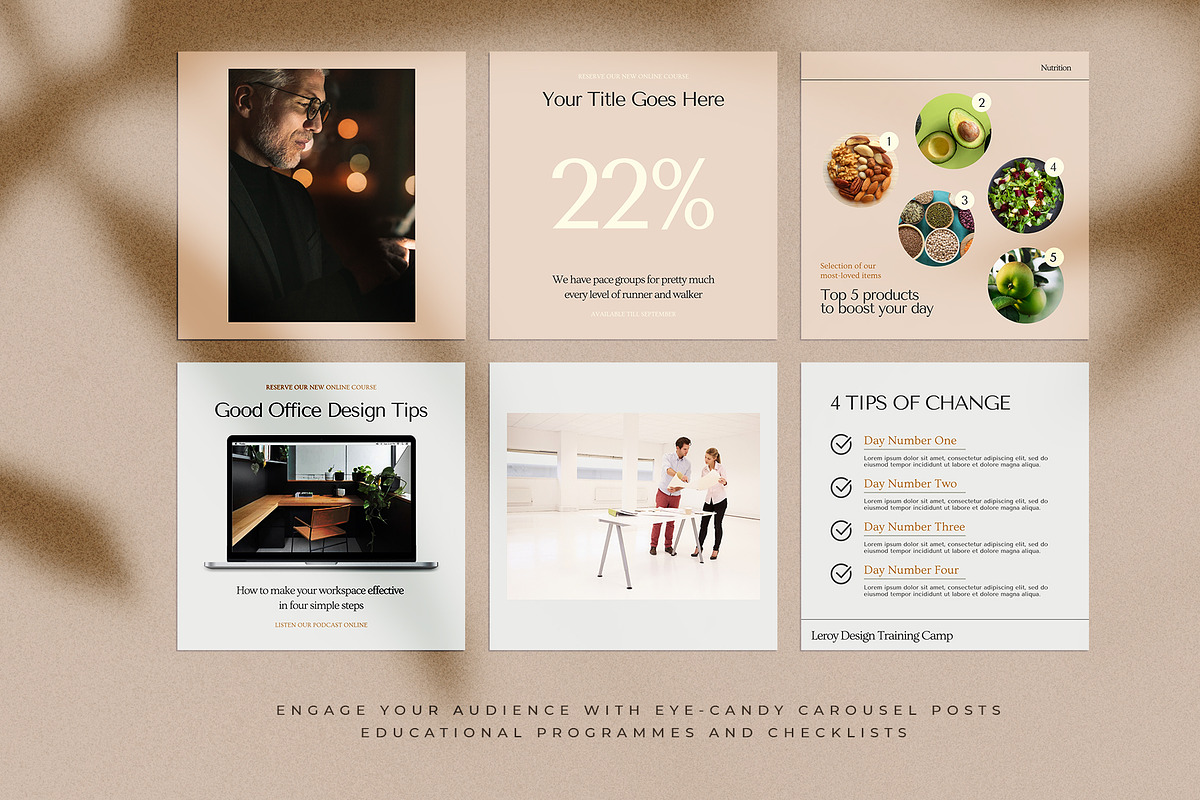 COACH - Canva Instagram Template, a Social Media Template by LEROY Design