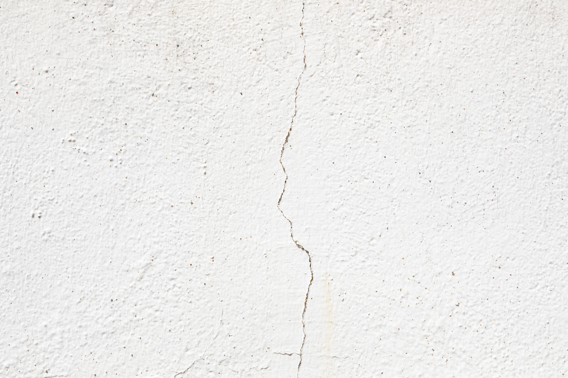 Crack in a white wall featuring texture, old, and background, an ...