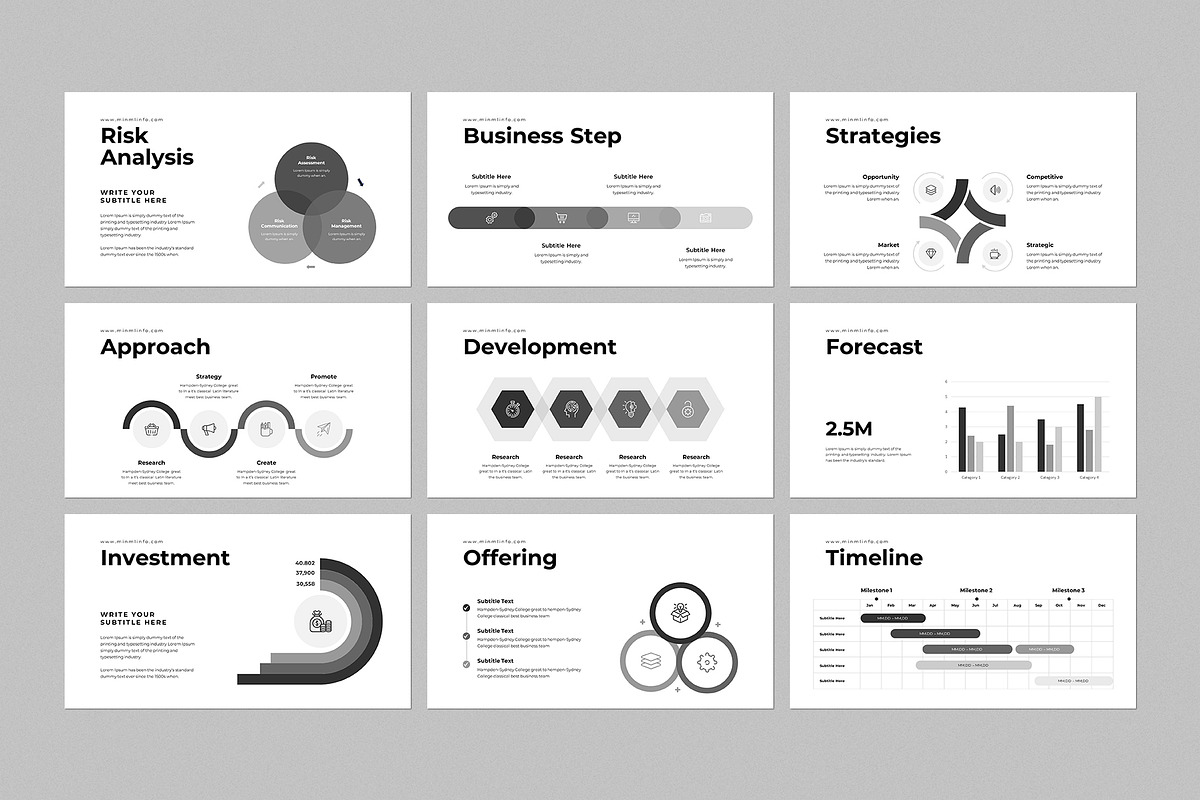 Simple Presentation Template, a Presentation Template by CreativeSlides