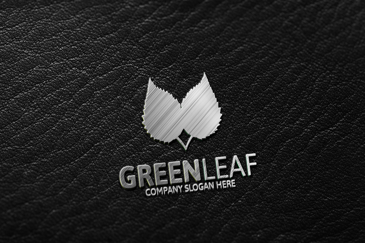 Green Leaf Logo Version2, a Branding & Logo Template by Josuf Media