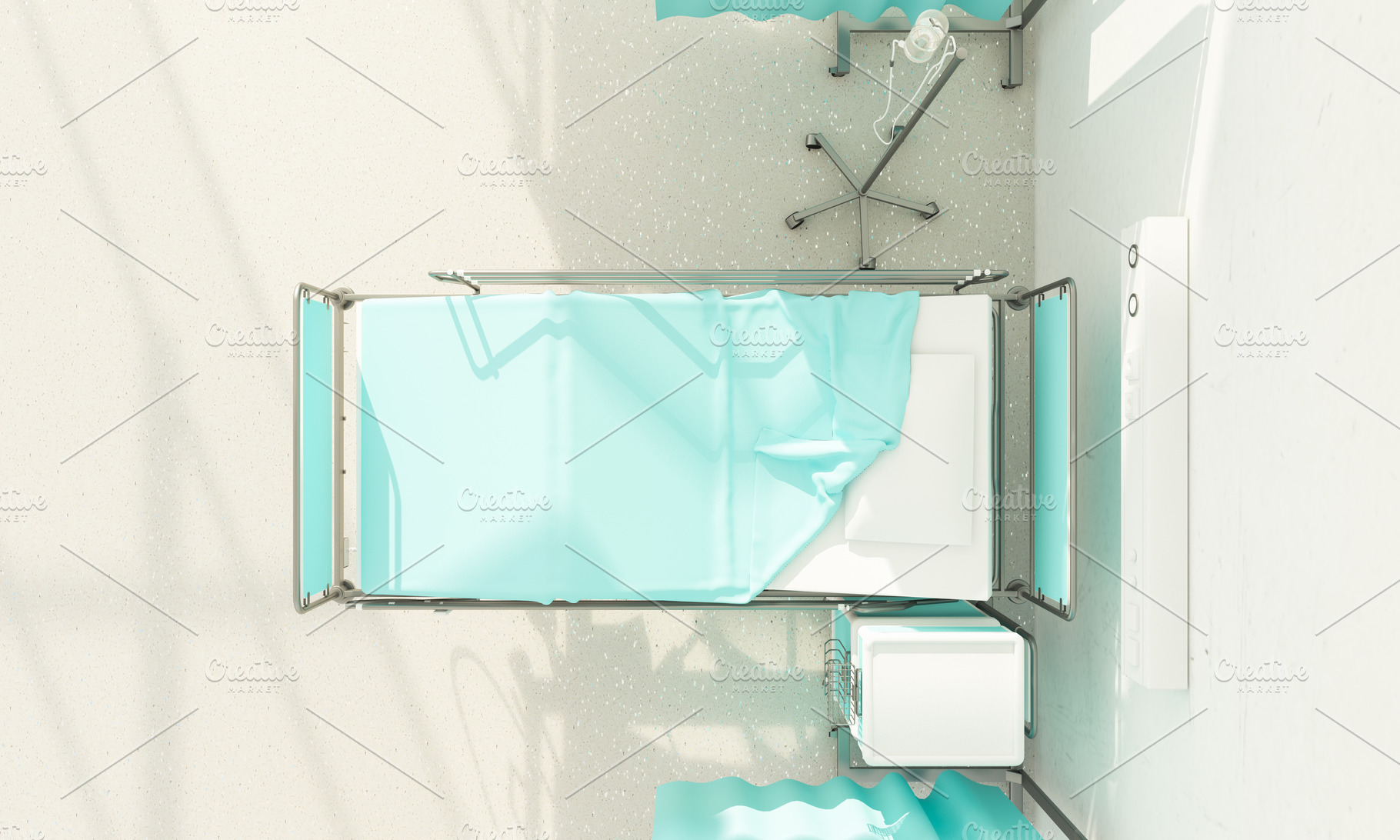 hospital room top view, a Health & Medical Photo by McLittle Stock ...
