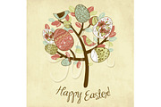 Easter Vintage card templates, an Illustration by GraphicMarket