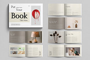 Book Layout Template Landscape, a Brochure Template by TemplatesForest