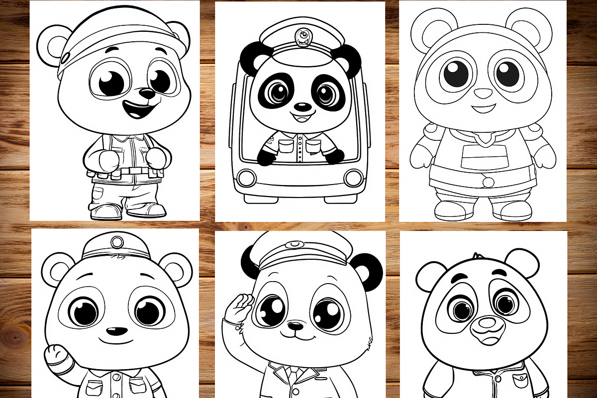 Cute Military Camp Coloring Pages
