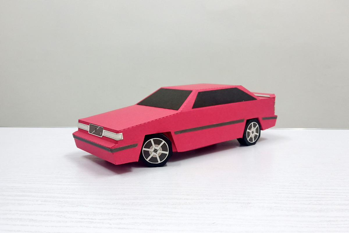 DIY Volvo Car - 3d papercraft, a Templates & Theme by PAPER amaze