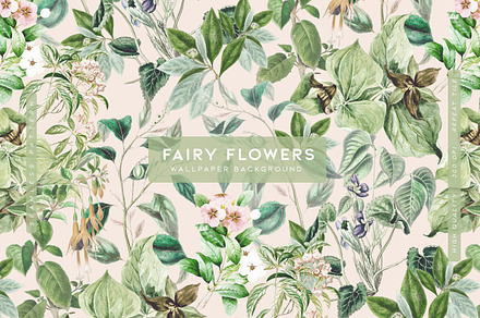 Sketched Flowers, a Pattern Graphic by MalyskaStudio