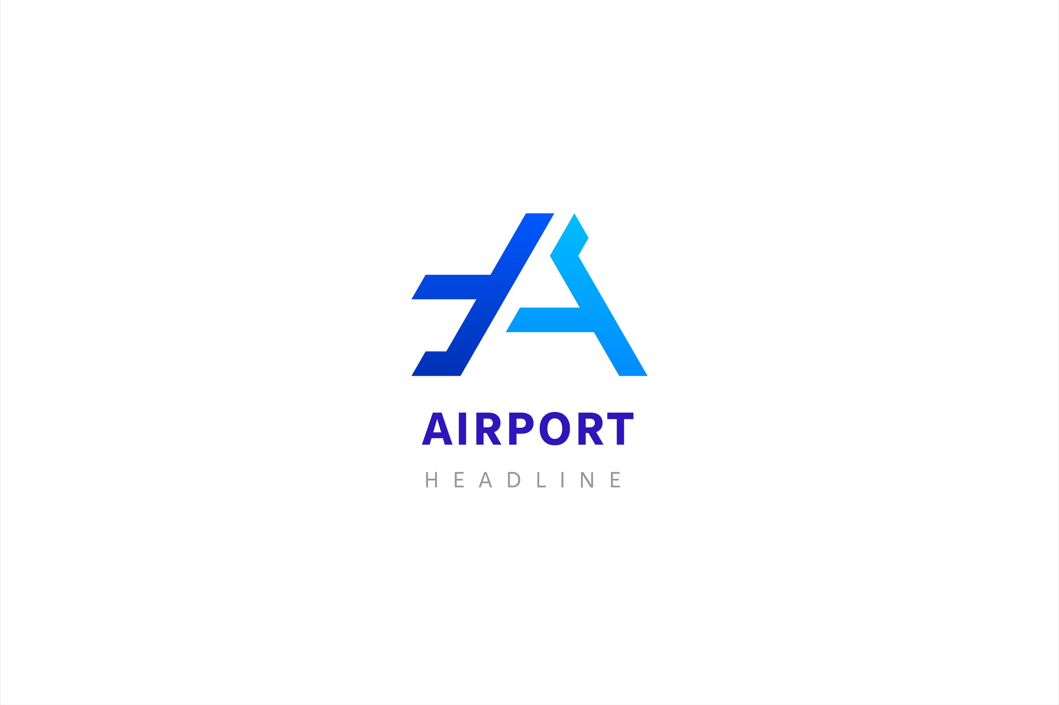 Airport logo template., a Branding & Logo Template by Anton Akhmatov ...