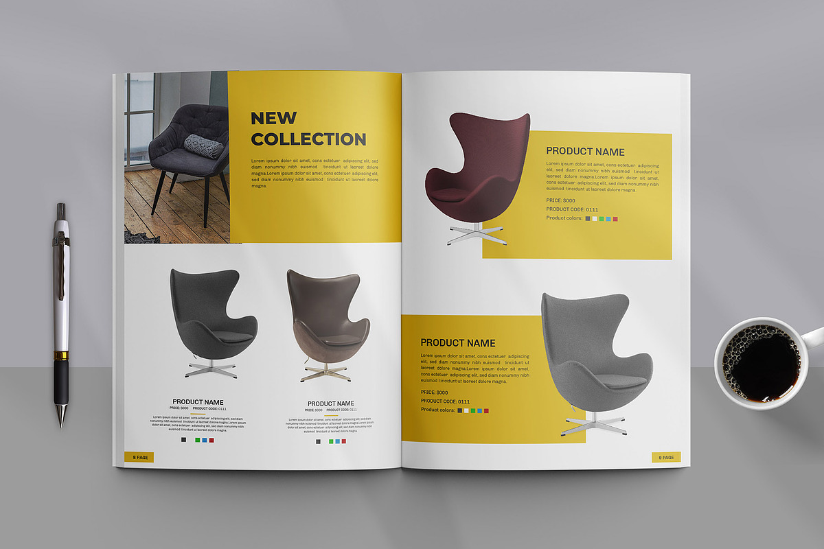 Furniture Catalog Design