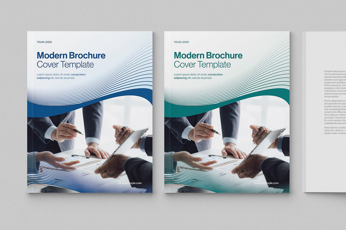 Brochure Cover Template, a Brochure Template by BrandPacks