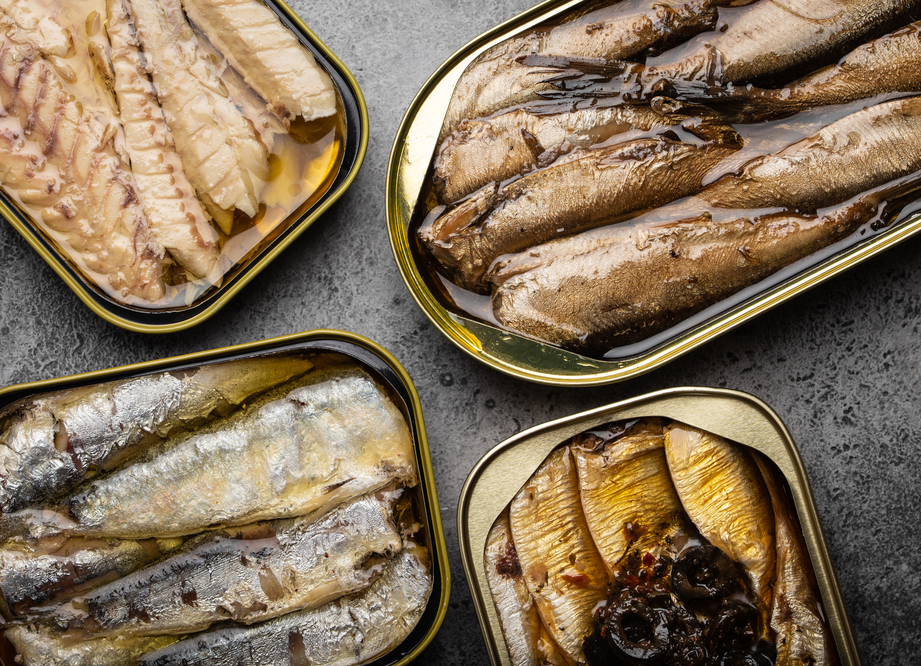 Canned fish in a tin featuring fish, canned, and tinned, a Food & Drink ...