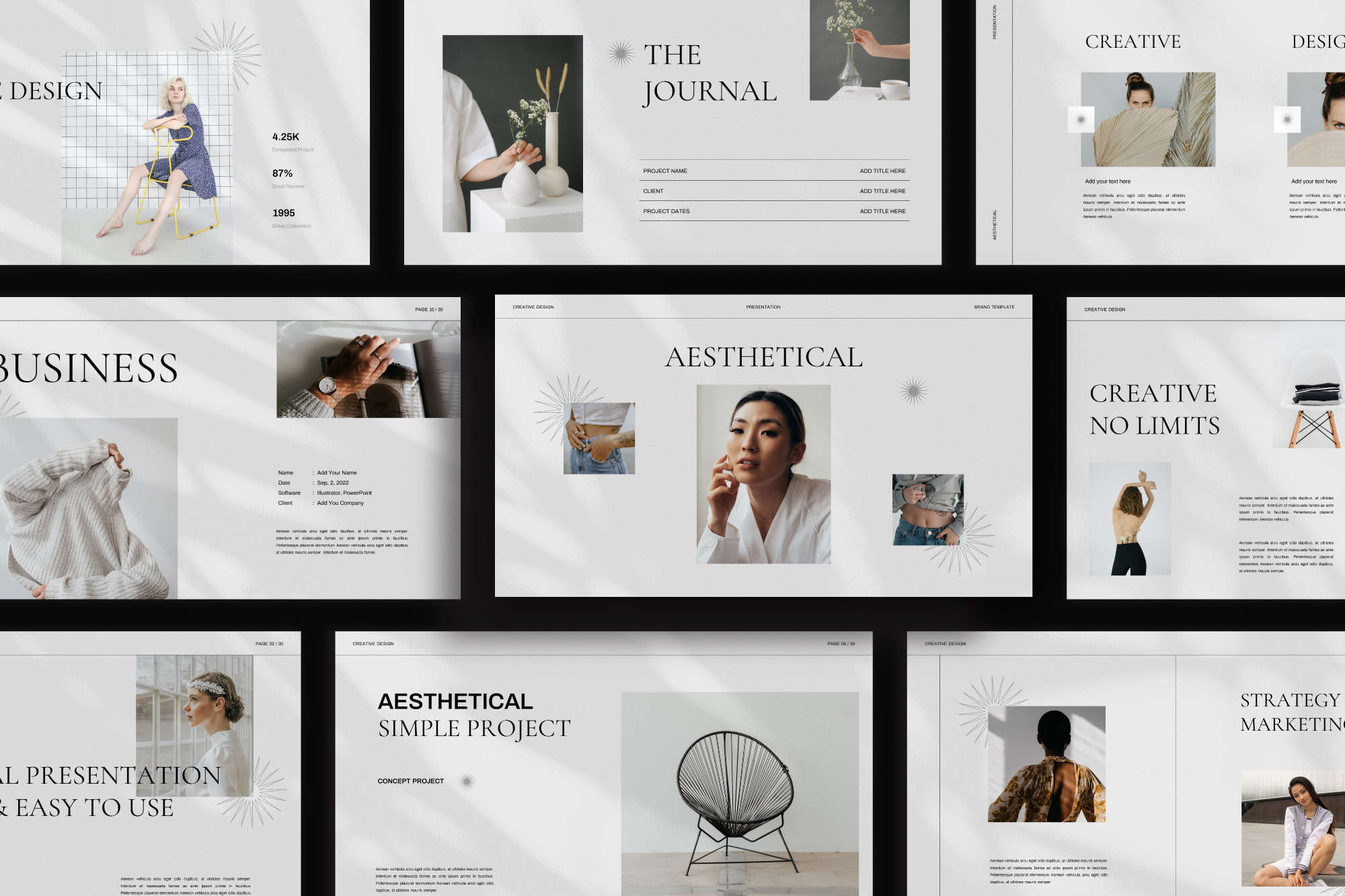 Aether - PowerPoint Template, a Presentation Template by Twntysix