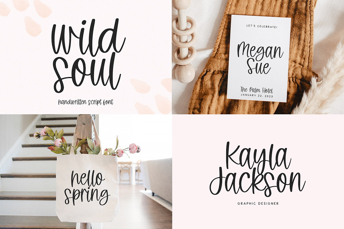 Modern Script FONT BUNDLE | Part 2, a Script Font by KA Designs