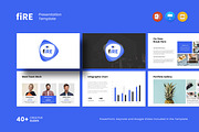 Fire | PowerPoint Template, a Presentation Template by CreativeSlides