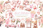 Valentines Clipart Pink Valentine, a Seasonal Illustration by ClipArtCharm