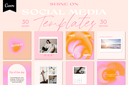 Pink Instagram Template, a Social Media Template by Bonumo