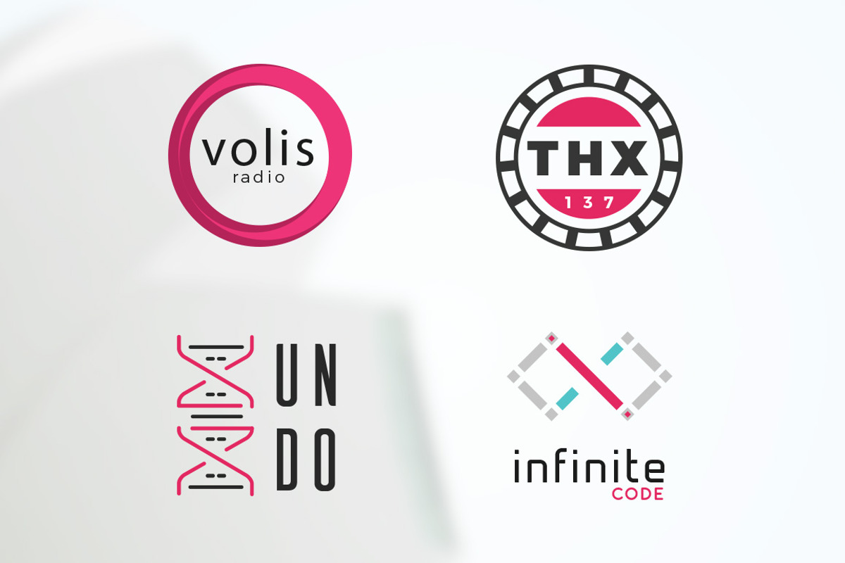 10 Futuristic logos pack, a Branding & Logo Template by fortyfive