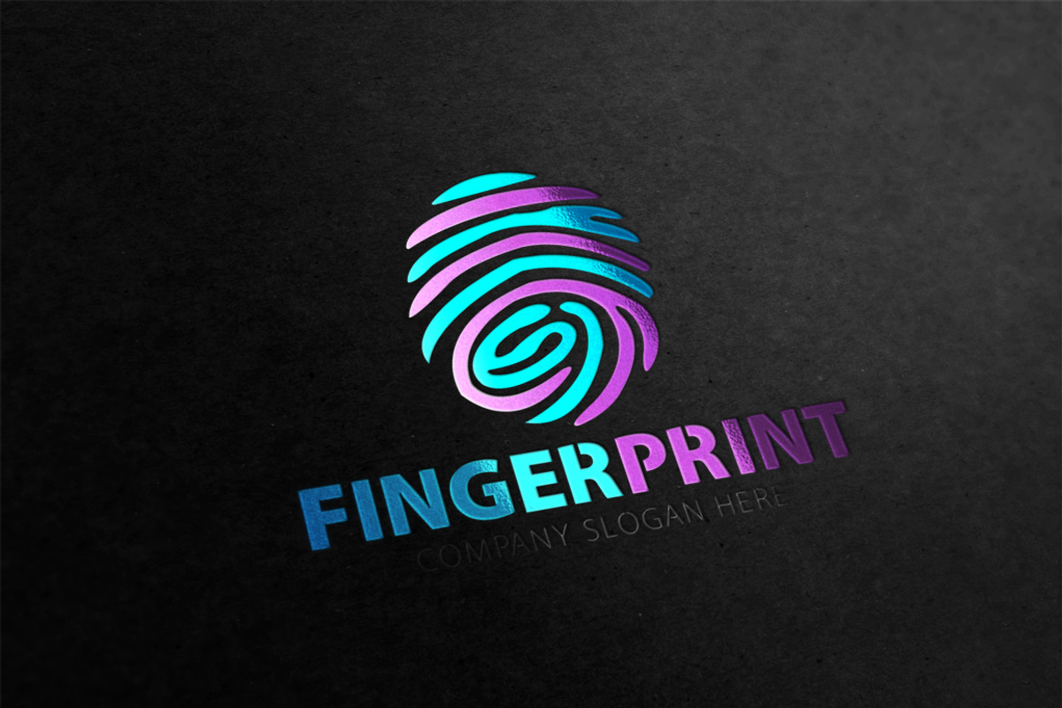 Finger Print Logo, a Branding & Logo Template by essegraphic
